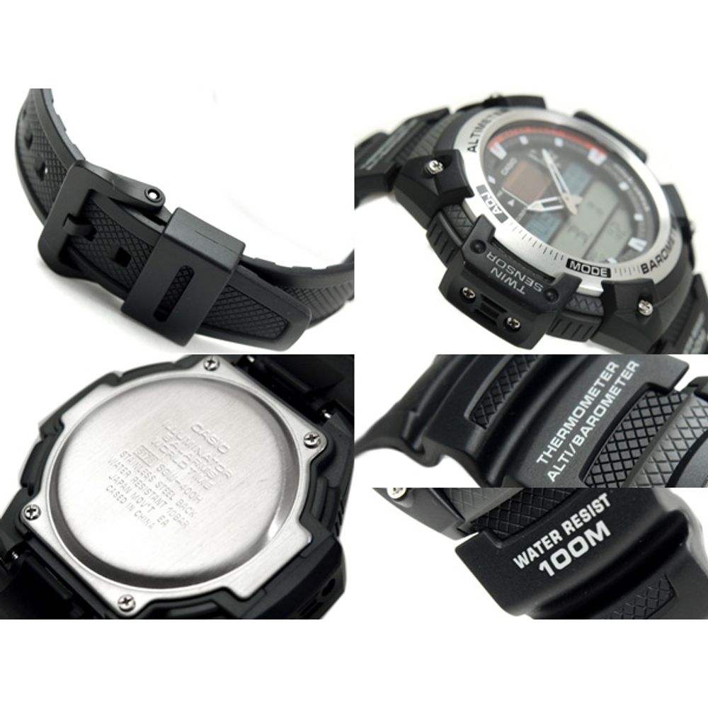 Relógio CASIO masculino Outgear SGW-400H-1BVDR - aconfianca