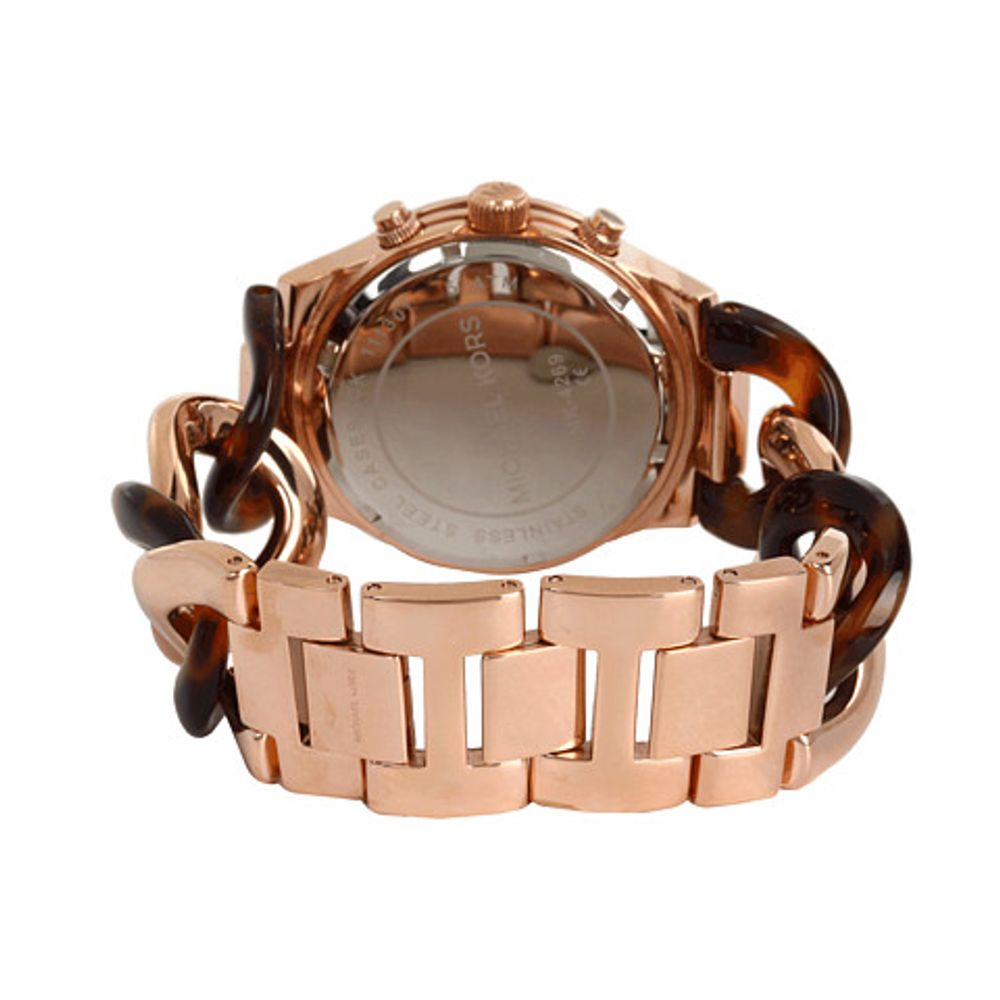 Relógio MICHAEL KORS feminino elos rosê MK4269 - aconfianca