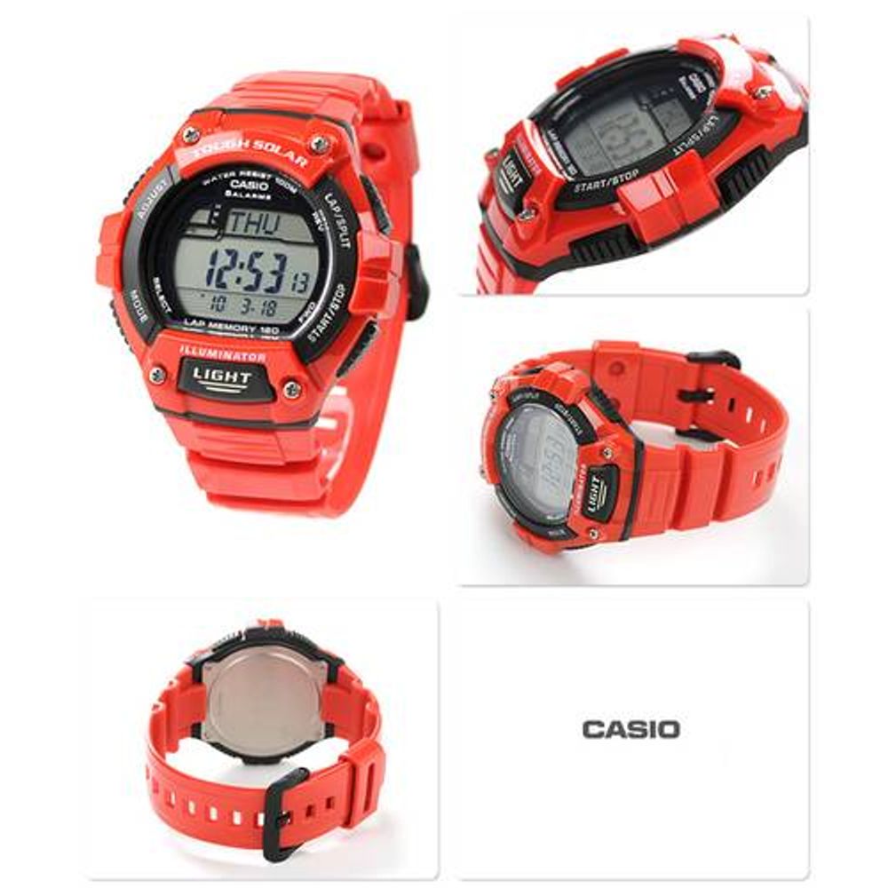 Relógio CASIO masculino tough solar W-S220C-4AVDF - aconfianca