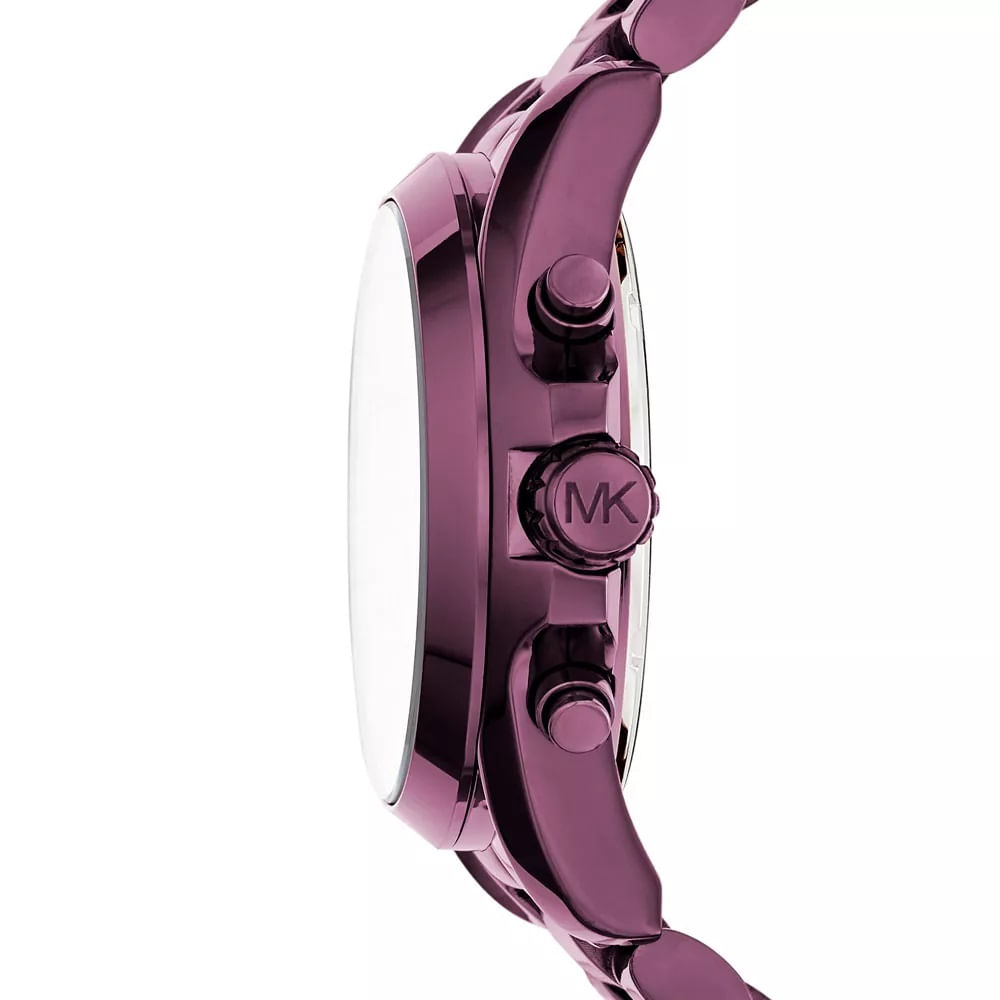 Relógio MICHAEL KORS feminino bradshaw cronógrafo MK6398/4PN - aconfianca