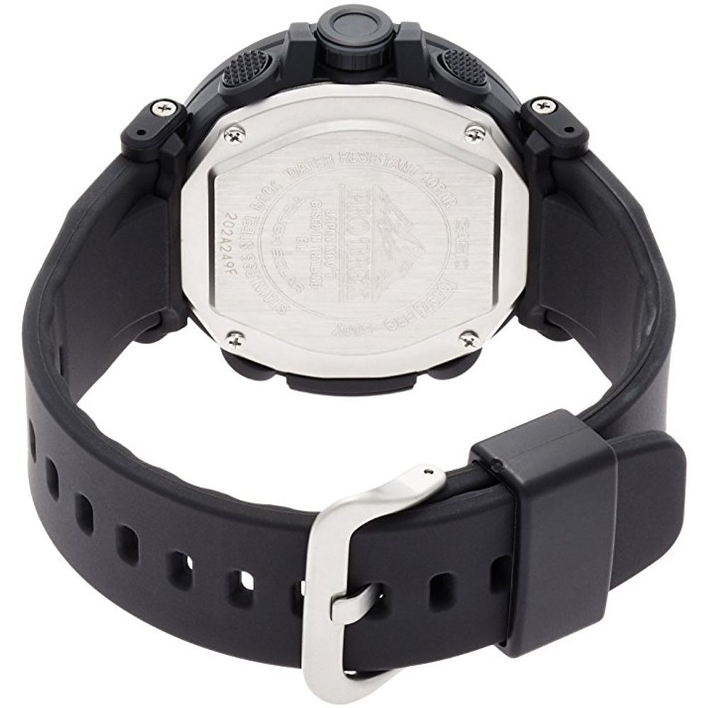 Relógio CASIO PROTREK masculino triple sensor tough solar prg-600y-1dr ...