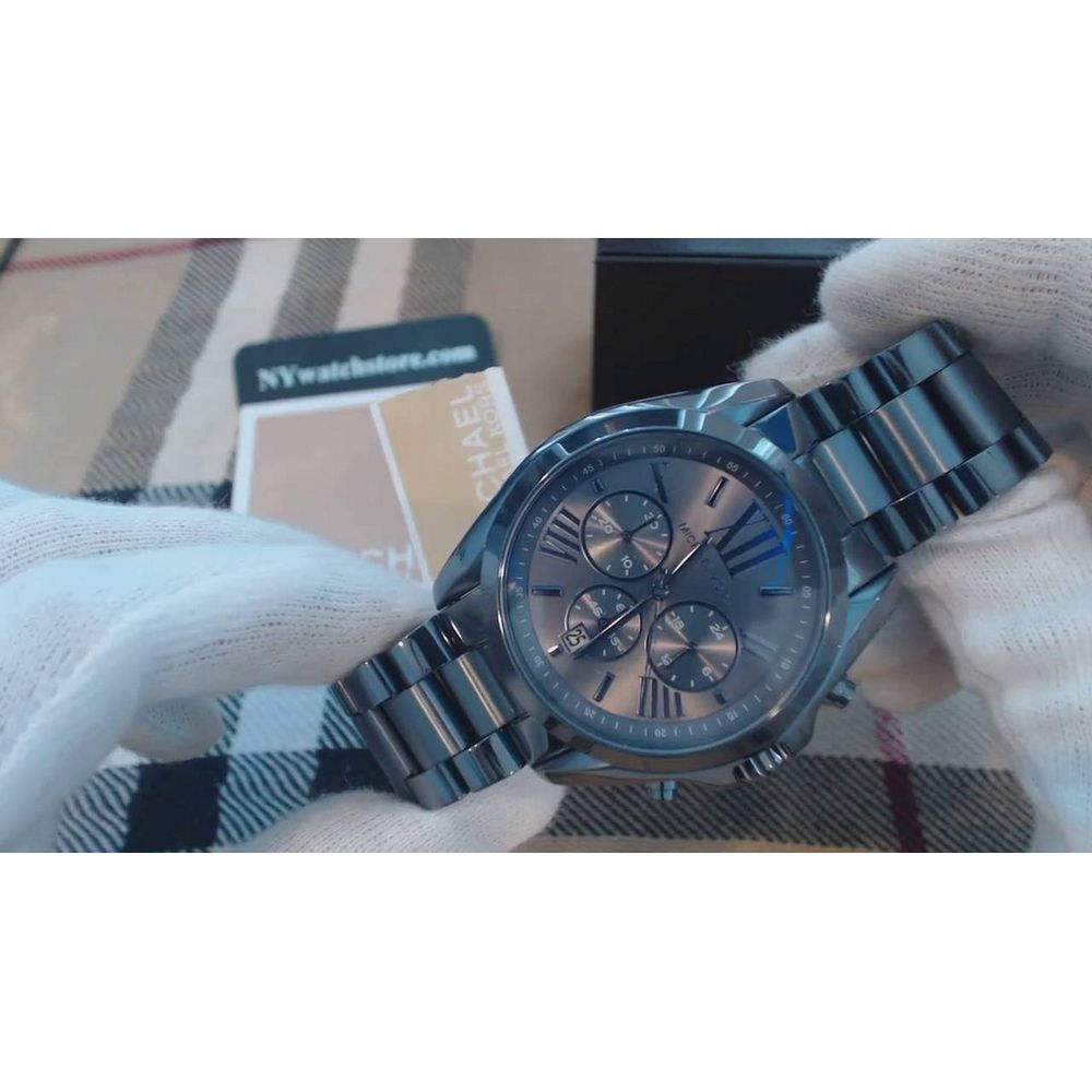 Relógio MICHAEL KORS feminino bradshaw azul MK6248/4AN - aconfianca