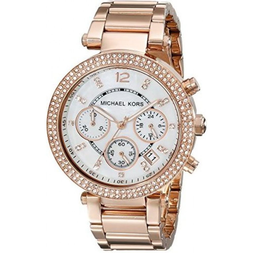 Relógio MICHAEL KORS feminino parker rosê MK5491/4BN - aconfianca