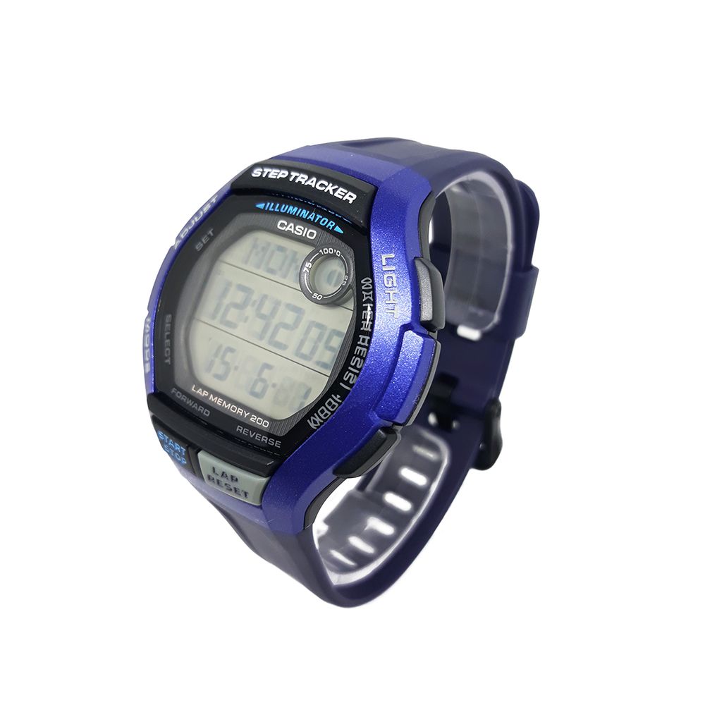 Relógio CASIO masculino digital azul WS-2000H-2AVDF - aconfianca