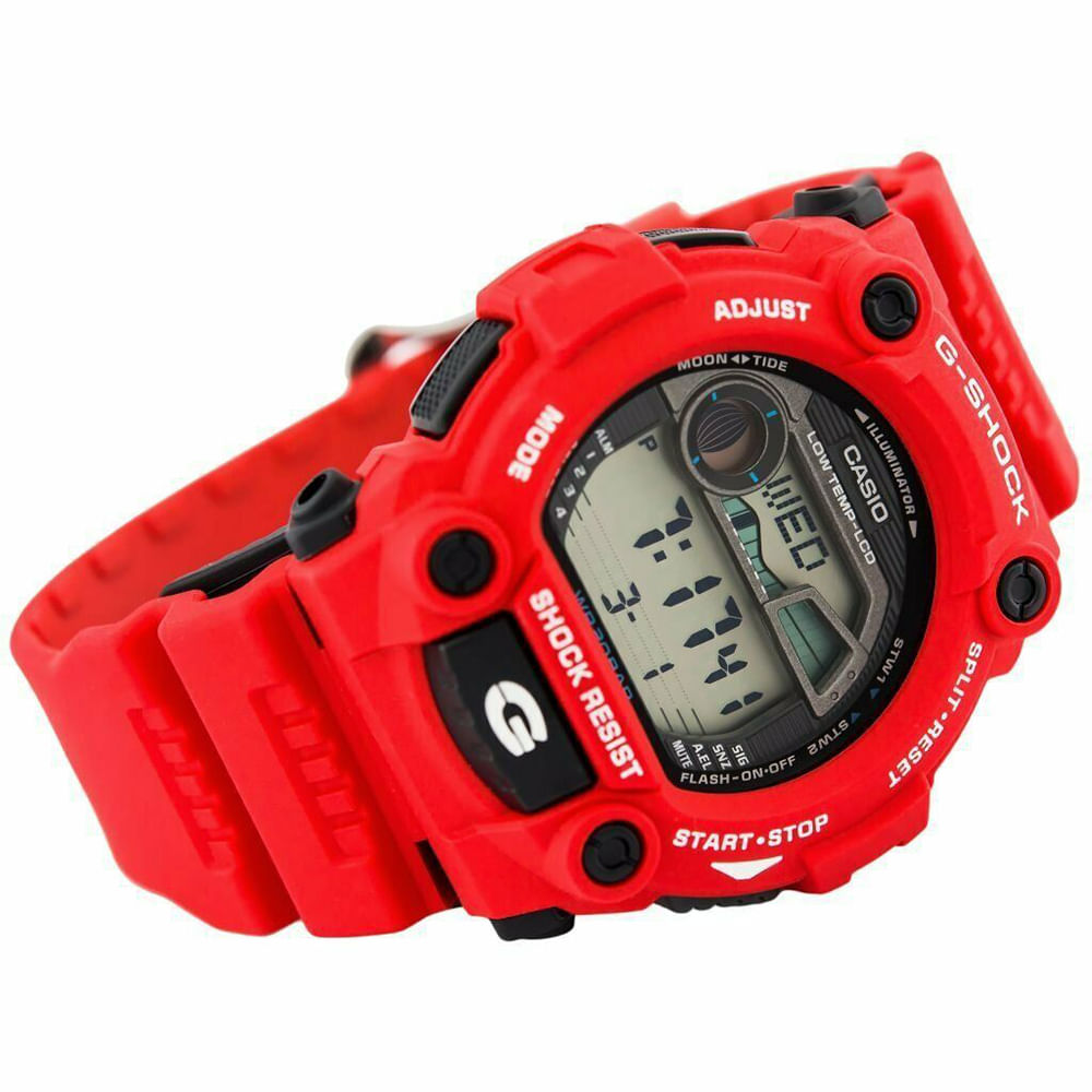 Relógio Casio G Shock Masculino Vermelho G 7900a 4dr Aconfianca