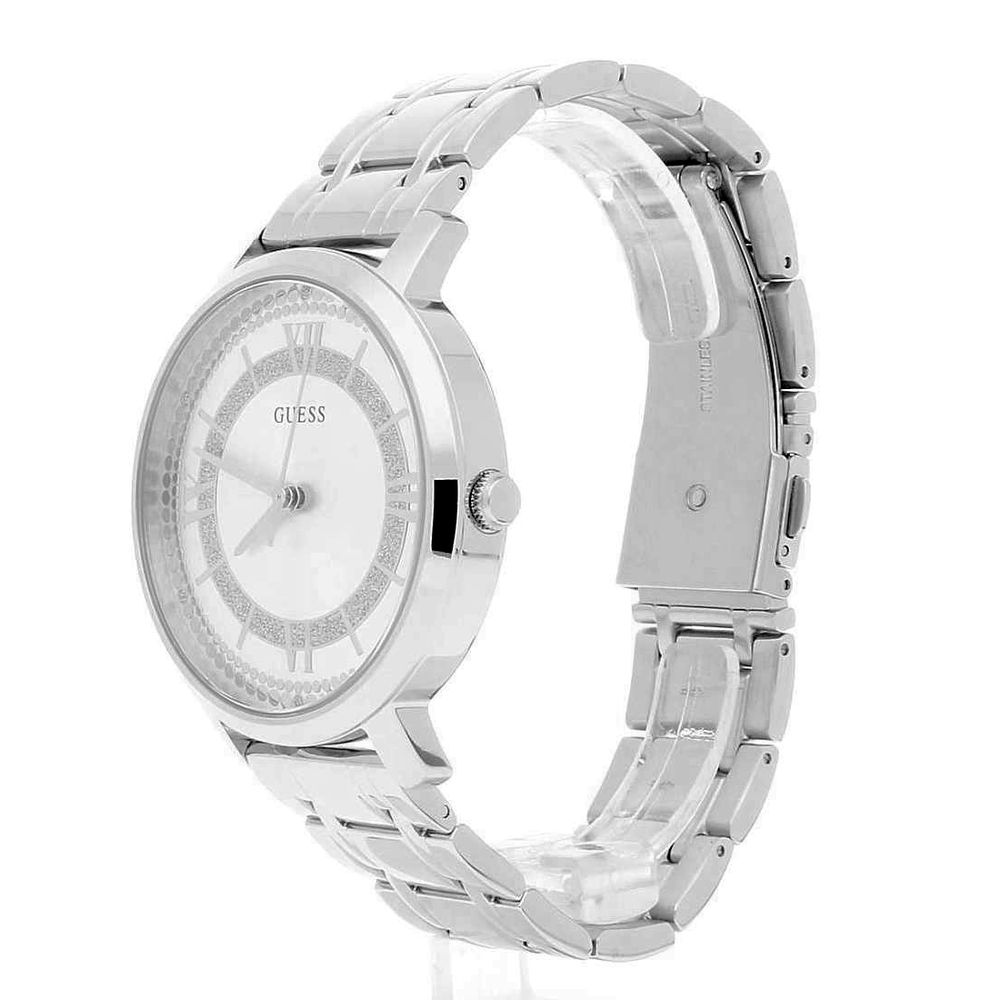 Relógio GUESS feminino analógico prata 92635L0GDNA1 W0933L1 - aconfianca