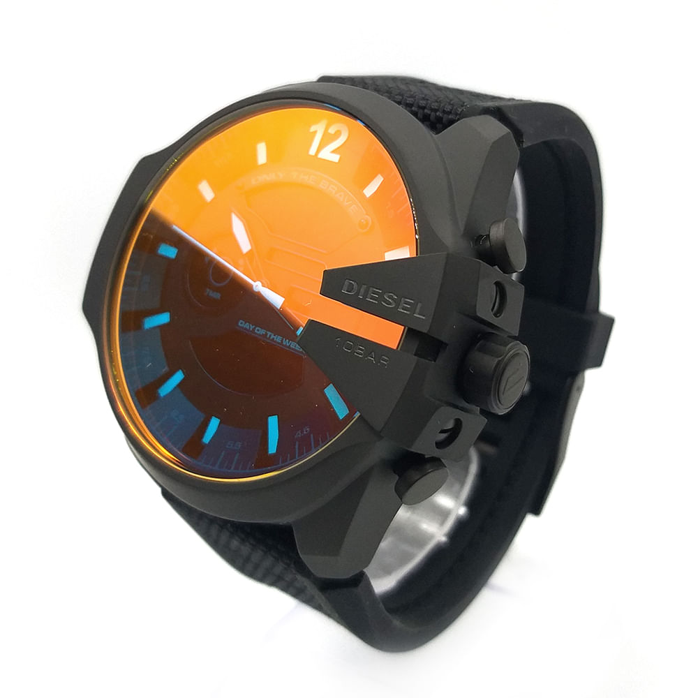 Relógio DIESEL masculino anadigi preto DZ4548 P1PX - aconfianca