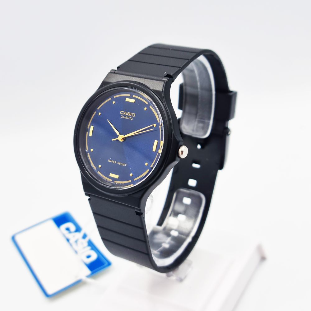 Relógio CASIO unissex analógico azul MQ-76-2ALDF - aconfianca
