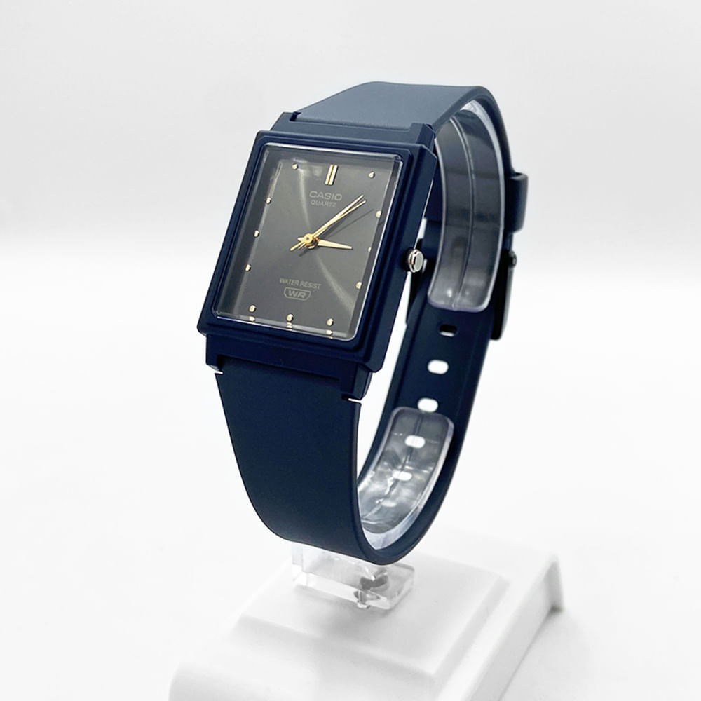 Relógio CASIO azul analógico unissex MQ-38UC-2A1DF - aconfianca