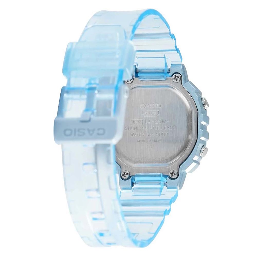 Relógio CASIO azul digital feminino LA-20WHS-2ADF - aconfianca